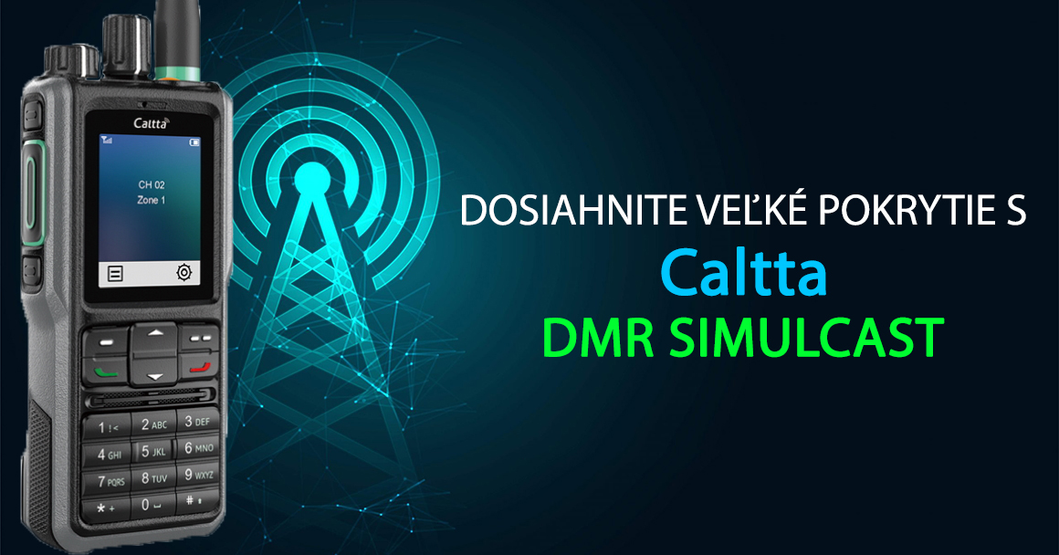 Caltta DMR simulcast - ANICO Slovakia